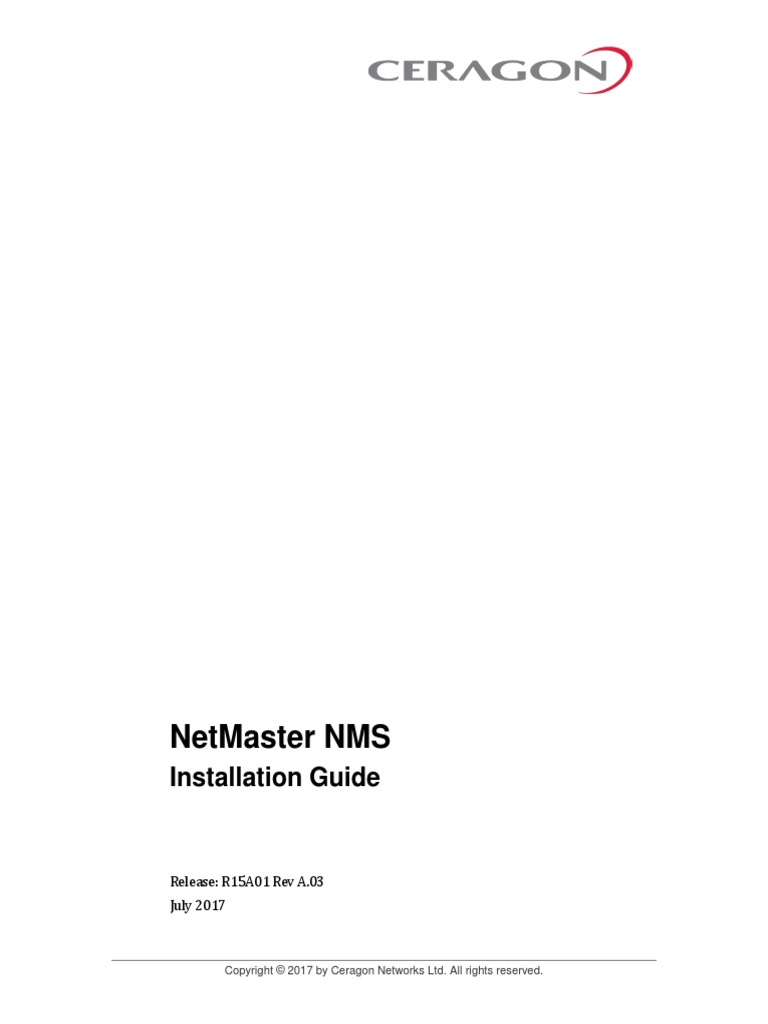 NetMaster Installation Guide - R15A01 | PDF | Java Virtual Machine | Computer Network