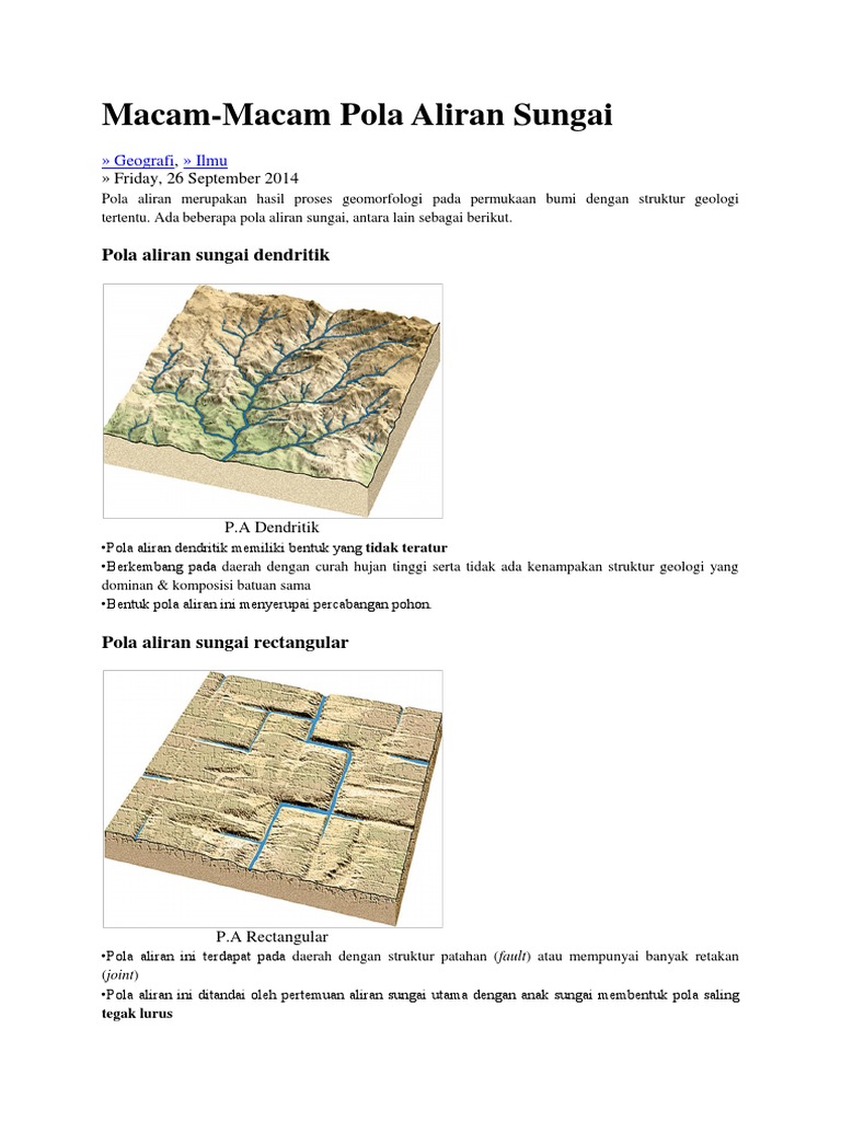 Macam Pola Aliran | PDF