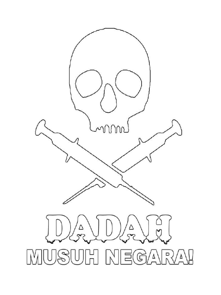 Mewarna Poster Dadah