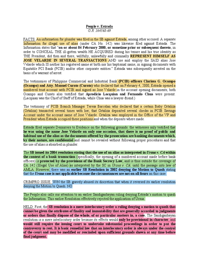 04 - People v. Estrada PDF | PDF | Privacy | Judgment (Law)