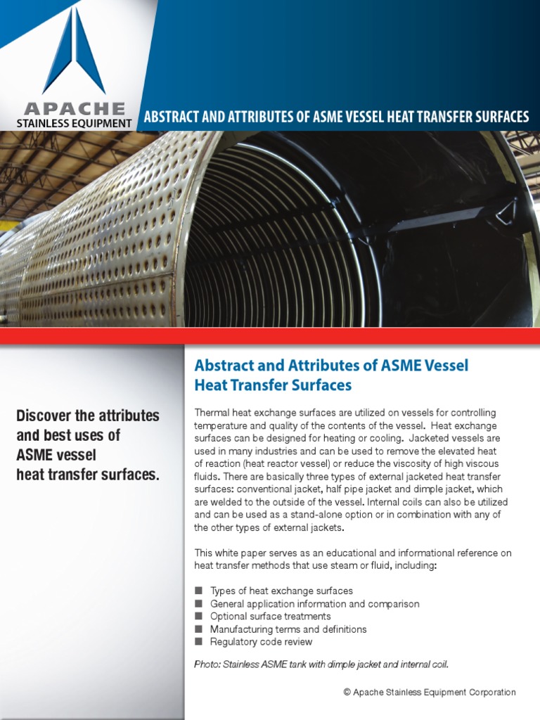 Heat Transfer Surfaces Guide PDF | PDF | Heat Exchanger | Pipe (Fluid ...