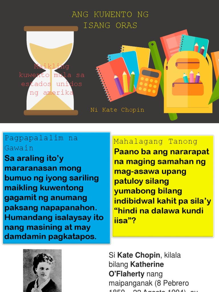 Ang Kuwento NG Isang Oras | PDF