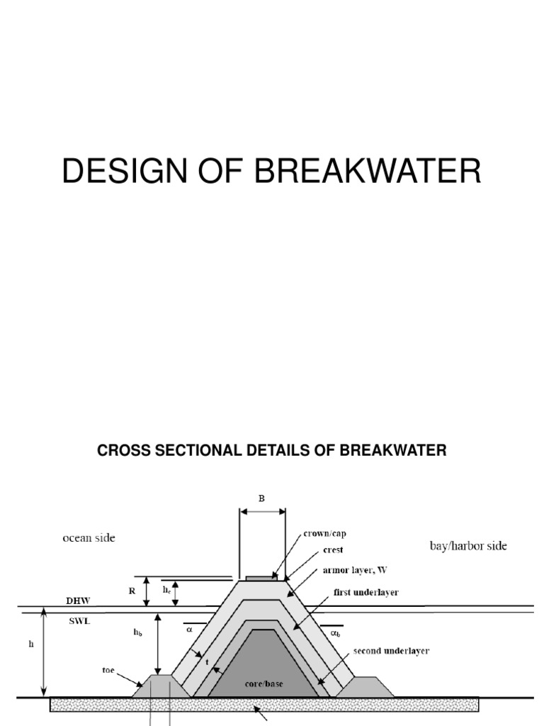 Design of Breakwater | PDF | Applied And Interdisciplinary Physics ...