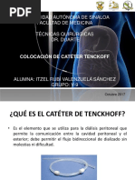 Catéter Tenckhoff | PDF | Diálisis | Peritoneo