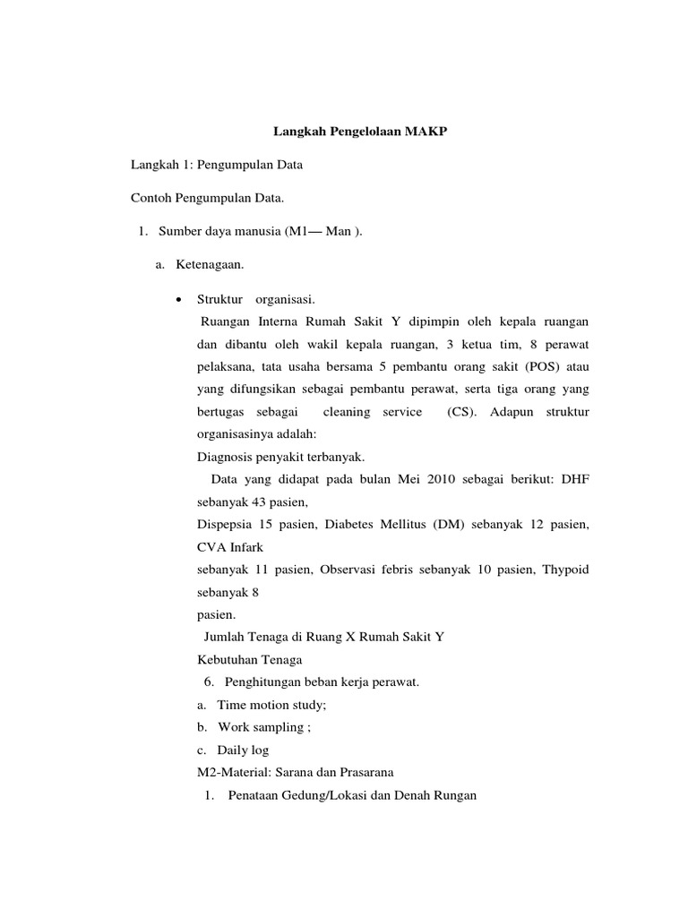Langkah Pengelolaan MAKP | PDF
