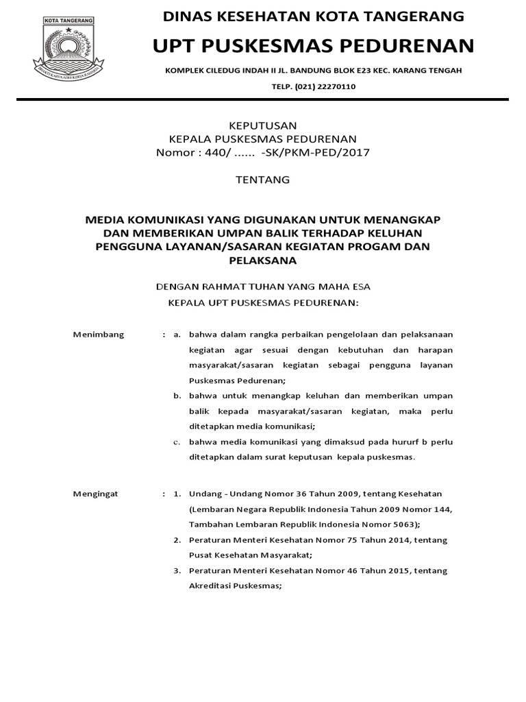 Sop Media Komunikasi | PDF