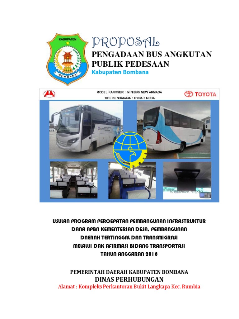 Proposal Bantuan Bus | PDF