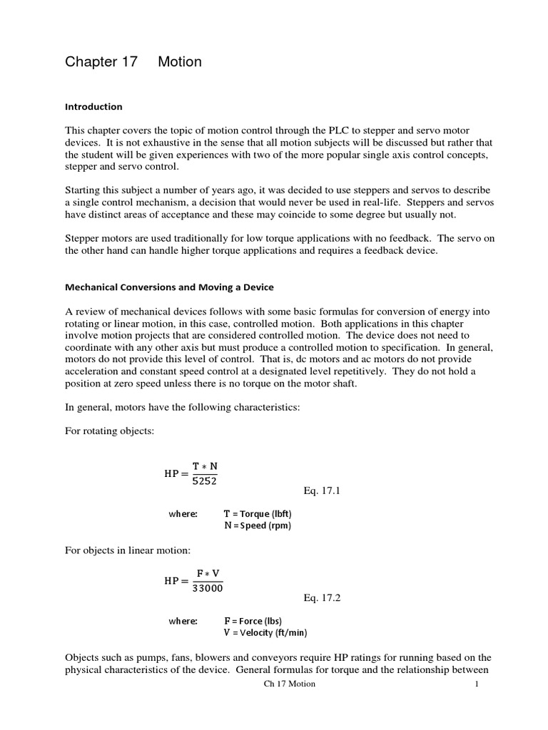 S7-1200 Stepper Motor Control | PDF | Torque | Servomechanism