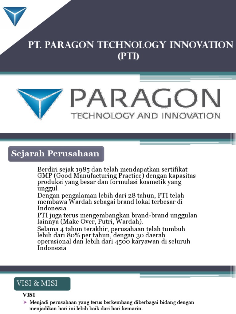 PT. Paragon Technology and Innovation | PDF | Seni