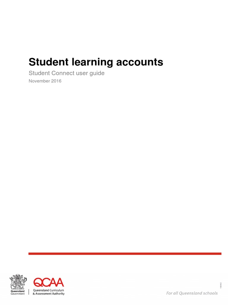 Student Learning Accounts User Guide | PDF | Login | Password