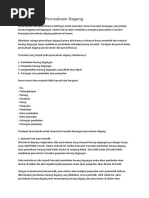 Panduan Jurnal Memorial Perusahaan Dagang | PDF
