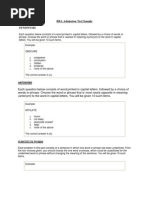 IoBM Sample Test Paper Overview | PDF