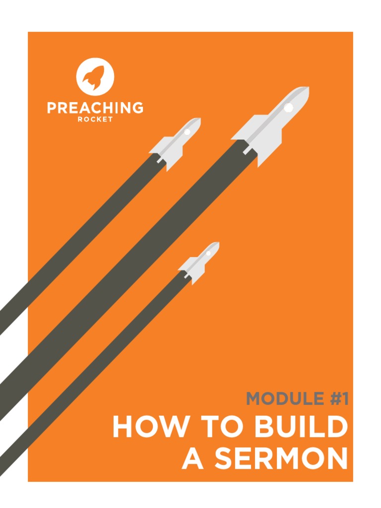 How To Build A Sermon | PDF | Sermon | God In Christianity