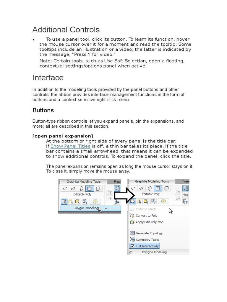 Additional Controls | PDF
