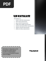 Laporan Praktikum UJI KATALASE BAKTERI | PDF