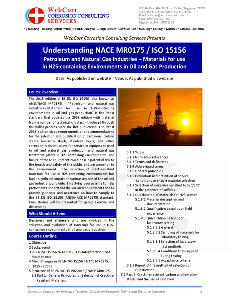 Corrosion Training for Engineers | PDF | Alloy | Steel