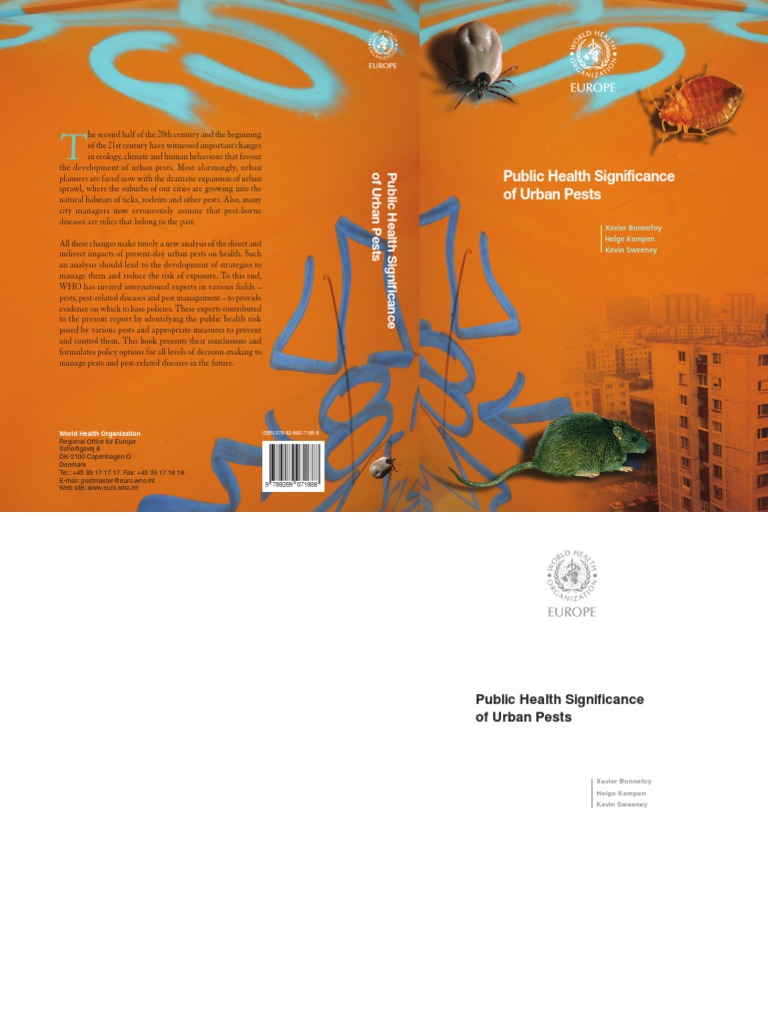 Who Urban Pests Health Significance PDF | PDF | Allergy | Asthma