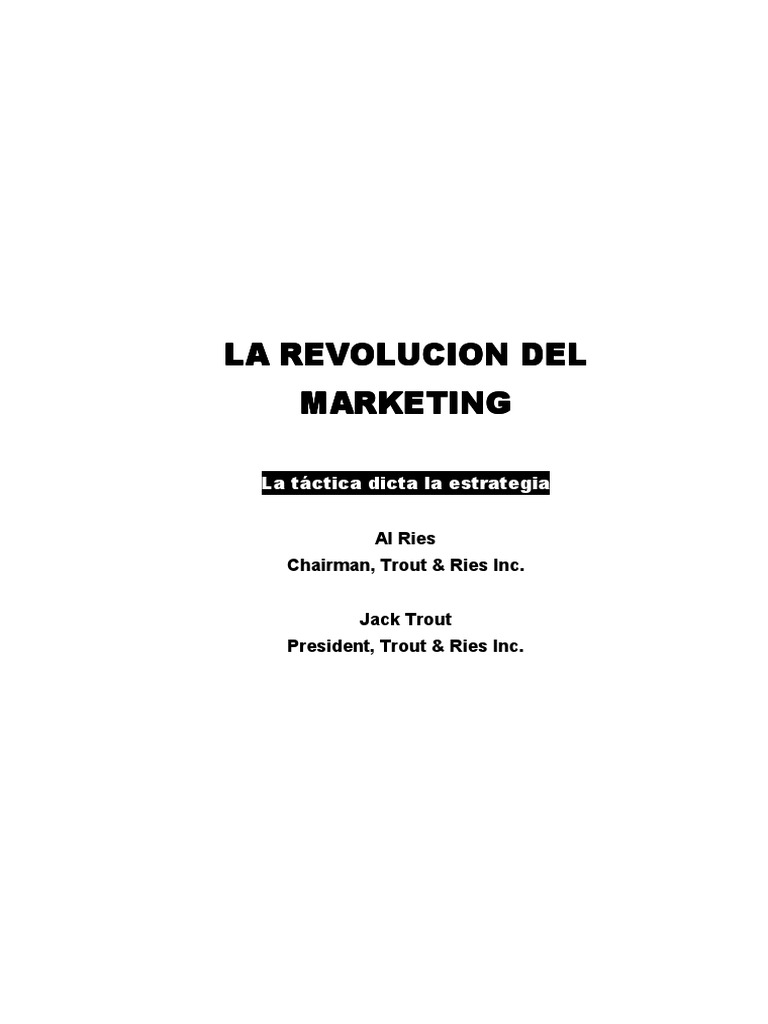 CD La Revolución Del Marketing | PDF | Cristobal colon | Marketing