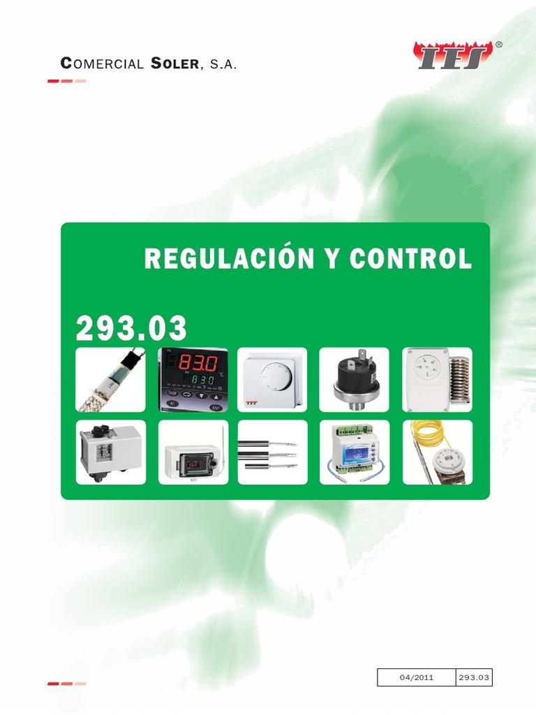 Catalogo Soler (Regulacion y Control) | PDF | Cantidad | Materiales de ...