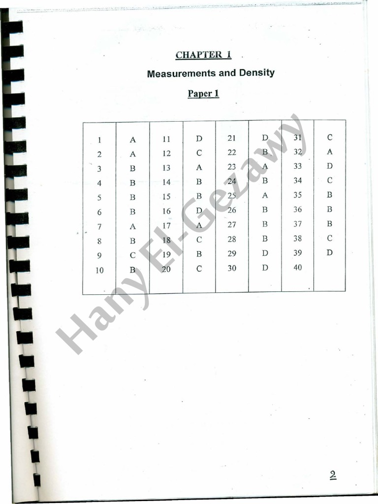 Hany El-Gezawy: HAP Measurements and Density Paper 1 | PDF