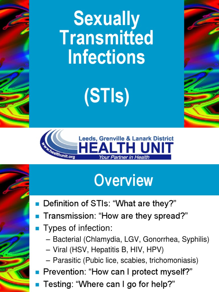 STI Power Point Presentation.ppt | Sexually Transmitted Infection ...