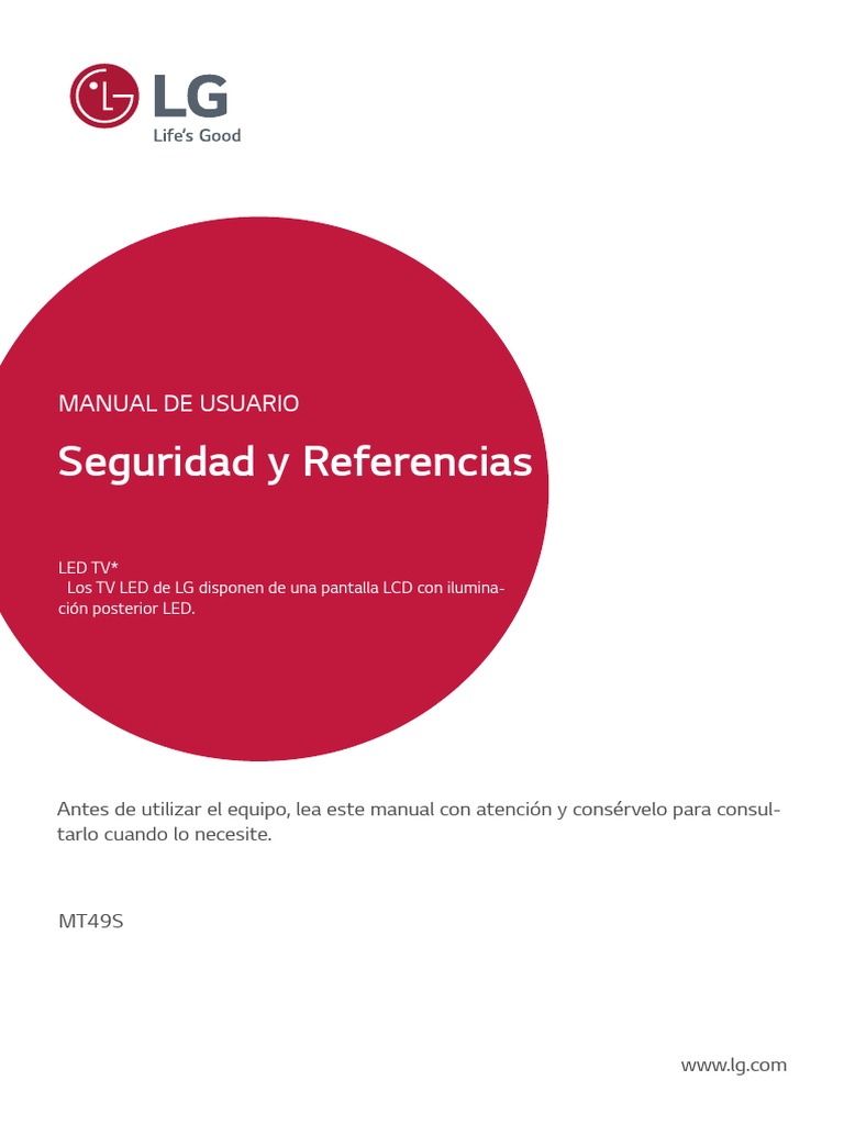 Manual Usuario SmartTV LG | PDF | Televisión | Hdmi