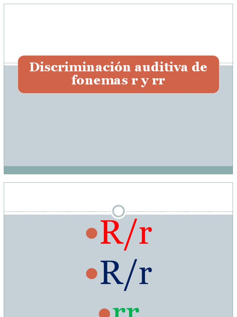 Completar Con R o RR | PDF