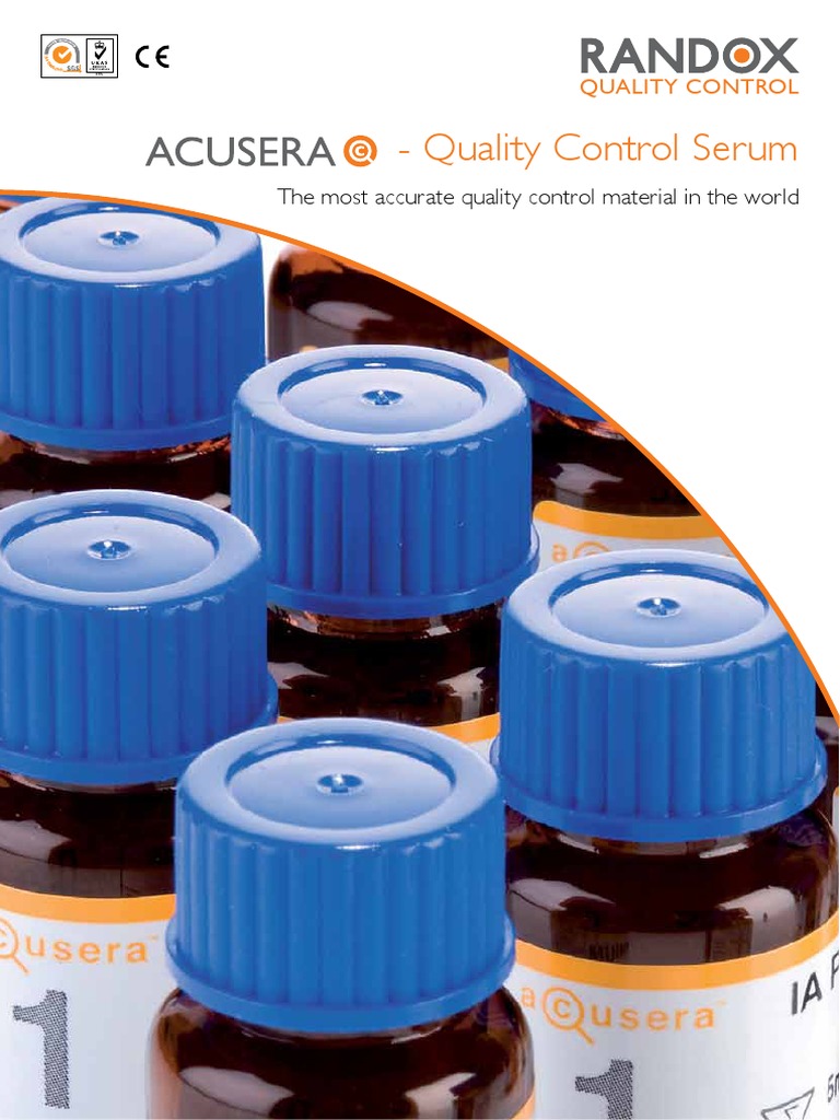 Randox Acusera Quality Control Overview | PDF | Medical Device | Business