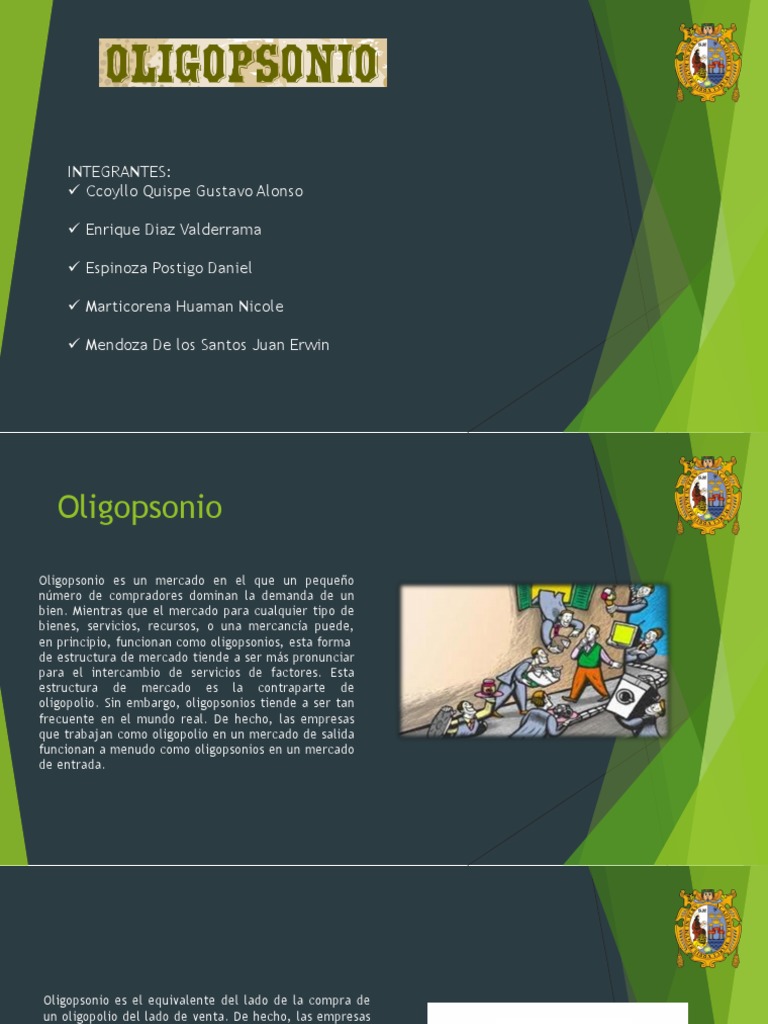 OLIGOSOPNIO | PDF | Oligopolio | Mercado (economía)