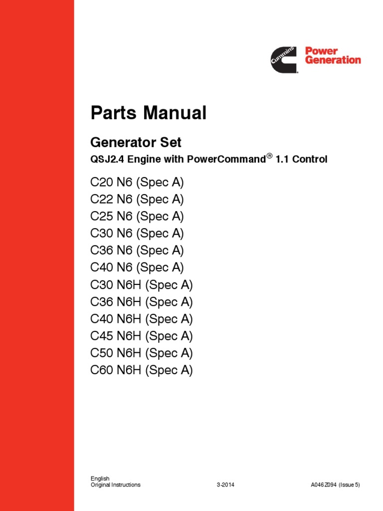 Parts Manual | PDF | Transformer | Screw