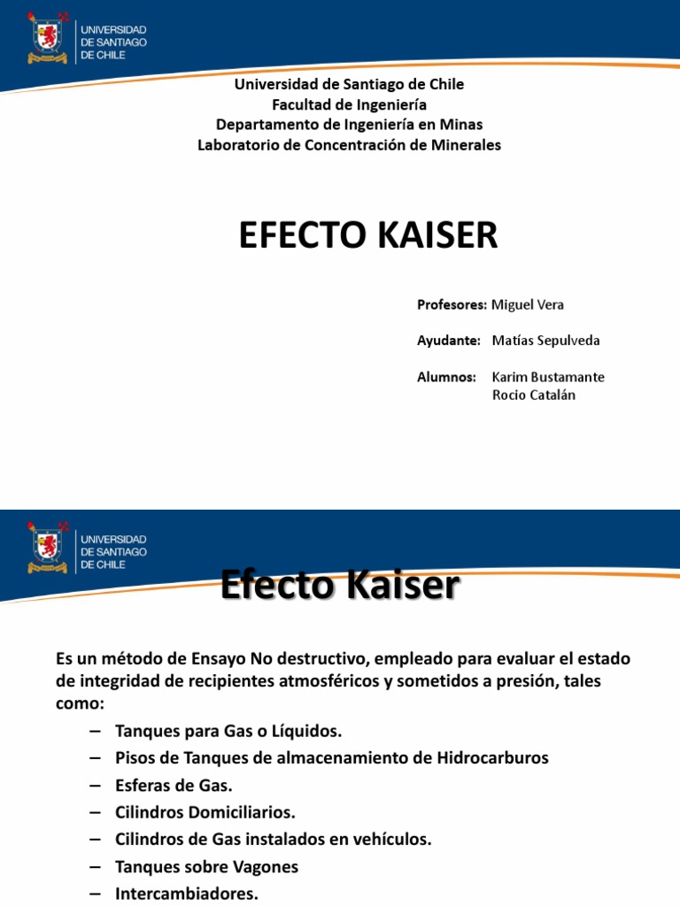 Efecto Kaiser en Ensayos No Destructivos | PDF | Rieles | Aluminio