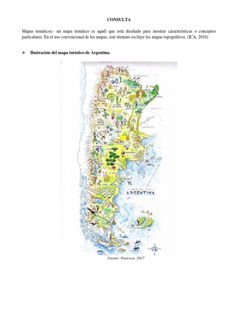 Mapas Temáticos en Pinterest | PDF