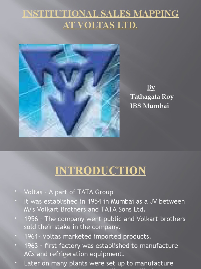 Voltas | PDF | Marketing | Marketing Strategy