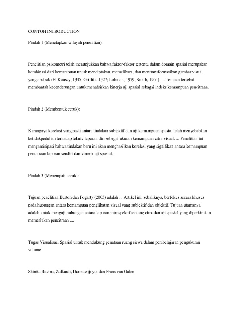 Contoh Introduction | PDF