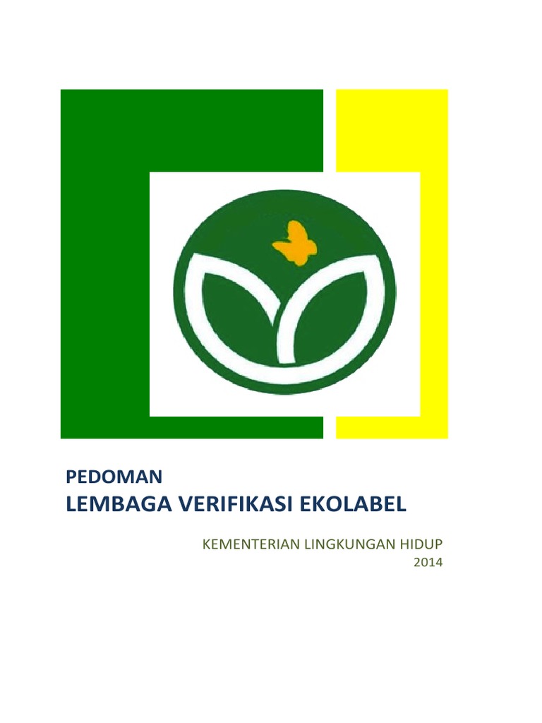 Pedoman Verifikasi Ekolabel Indonesia | PDF | Bisnis