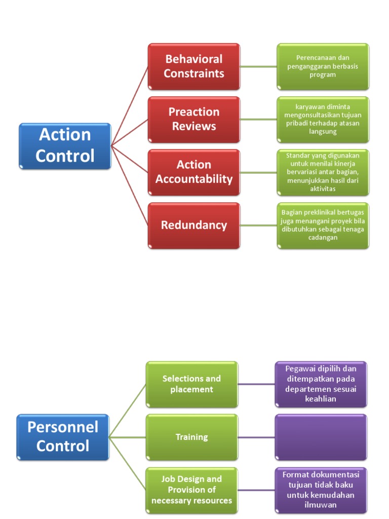 Action Control: Behavioral Constraints Preaction Reviews Action ...