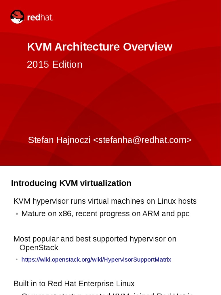 KVM Architecture Overview | PDF | Thread (Computing) | Virtual Machine