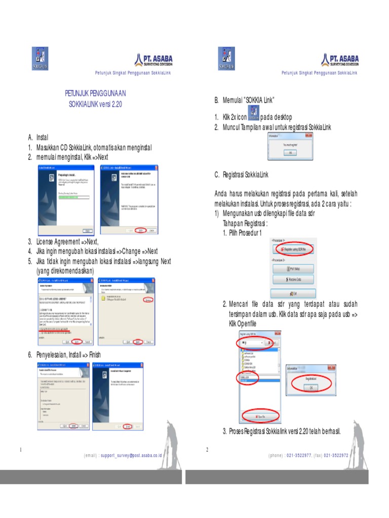 Panduan Instalasi SokkiaLink 2.20 | PDF