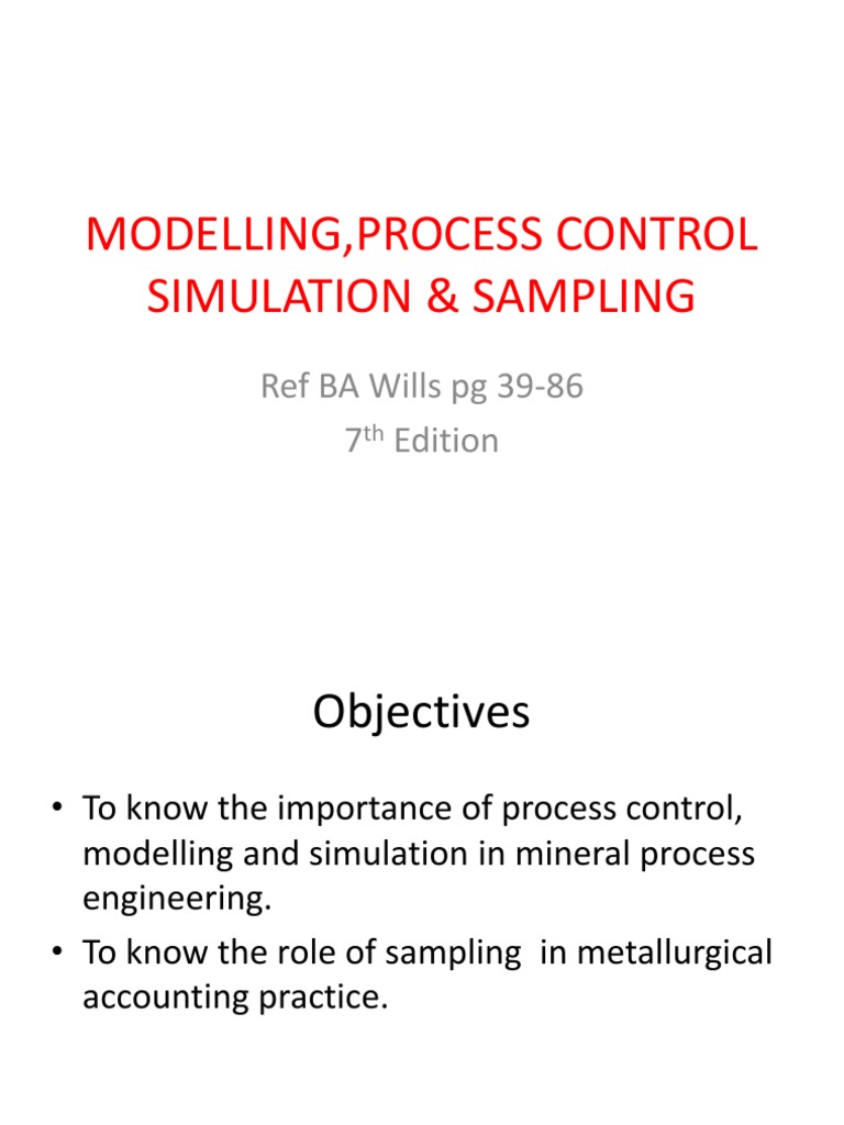 Lecture 9-Process Control& Simulation | PDF | Scientific Method ...