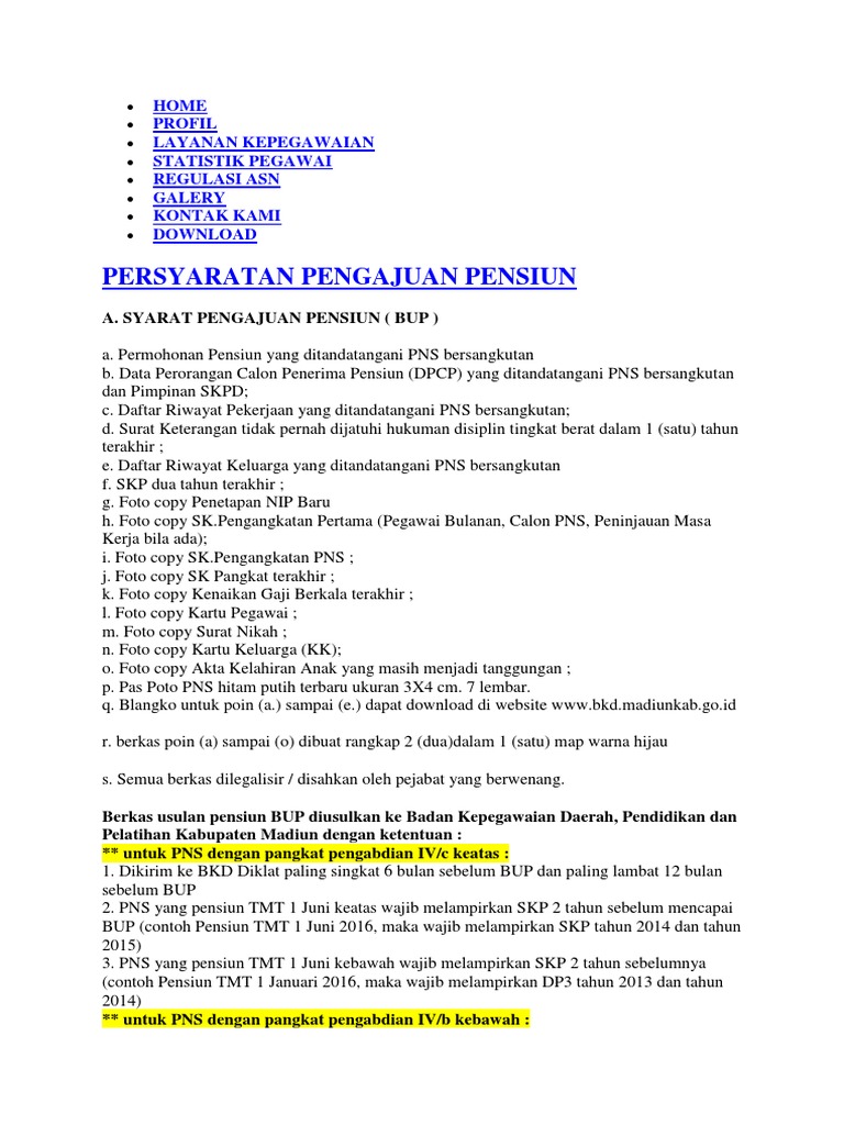 Pensiun Dini 1 | PDF