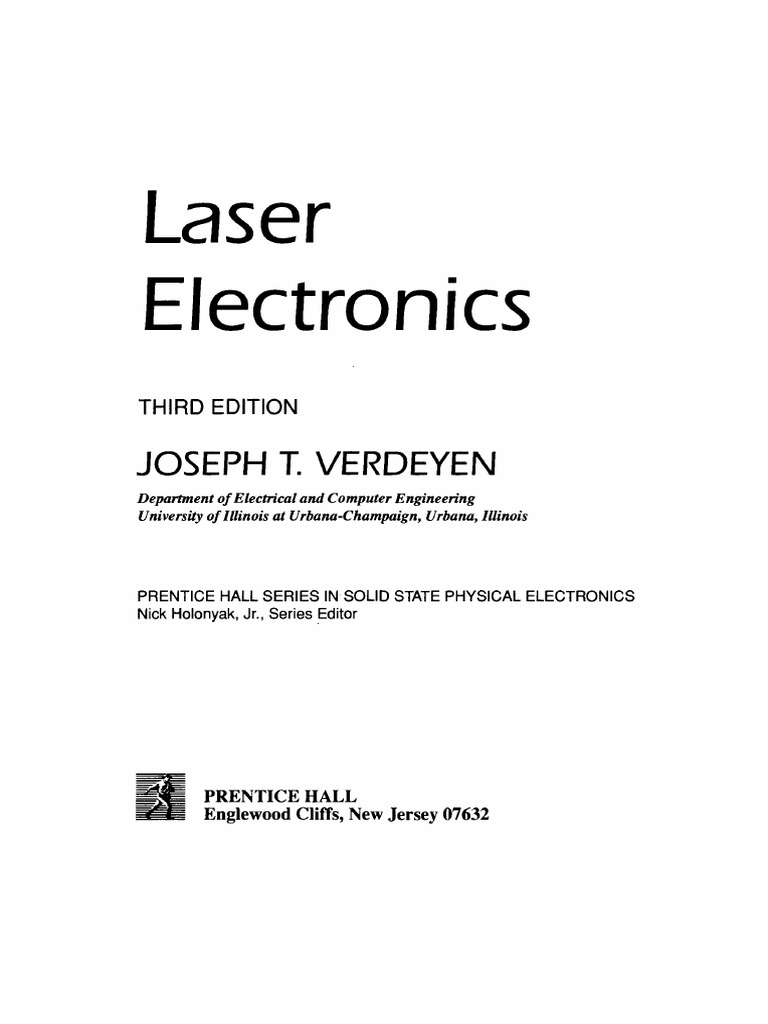 Laser Electronics Ch1 | PDF | Laser | Laser Diode