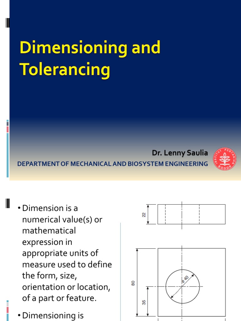 Dimensioning Rules and Techniques | PDF | Dimension | Geometry