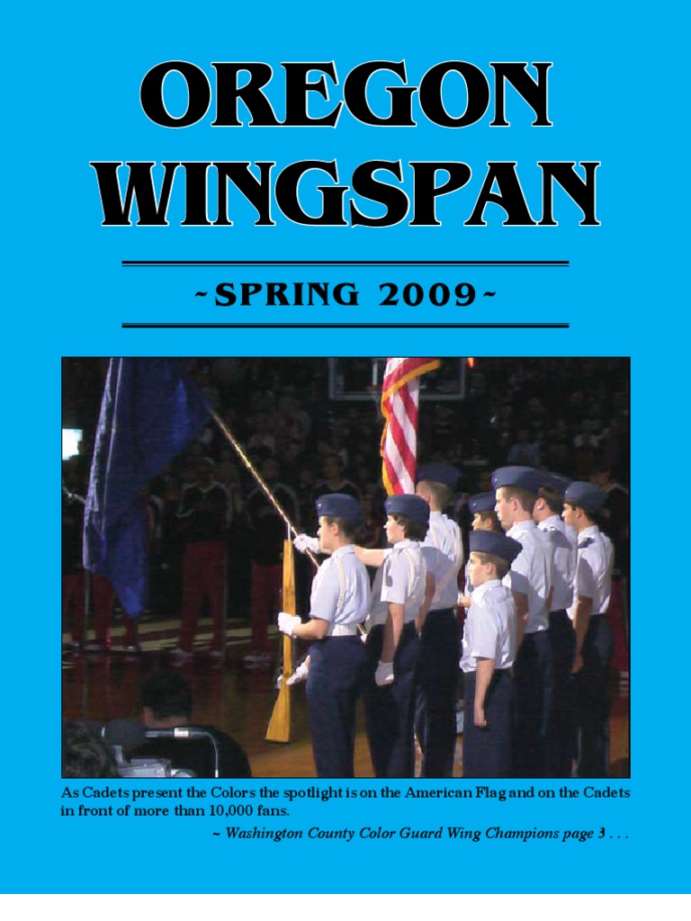 Oregon Wing - Mar 2009 | PDF | Civil Air Patrol | Squadron (Aviation)
