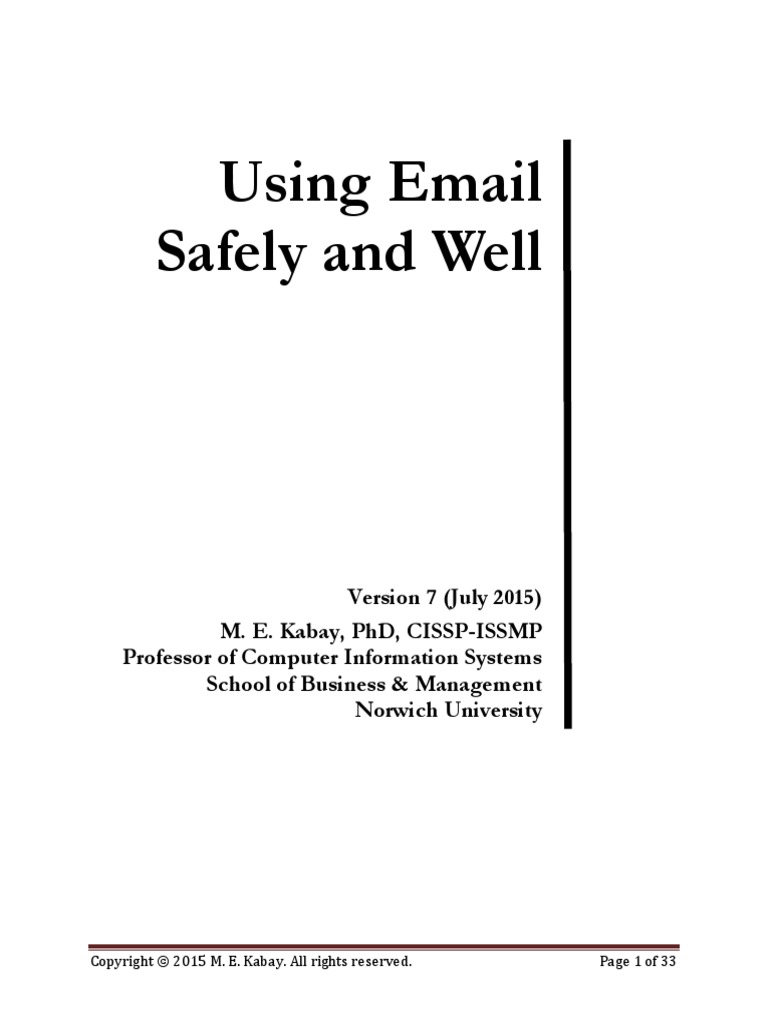 Email Sec | PDF | Portable Document Format | Network Packet