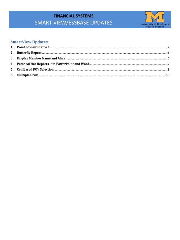 SmartView Updates Butterfly Report | PDF | Data | Digital Technology