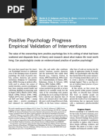Seligman 2000 - Positive Psychology. An Introduction PDF | PDF