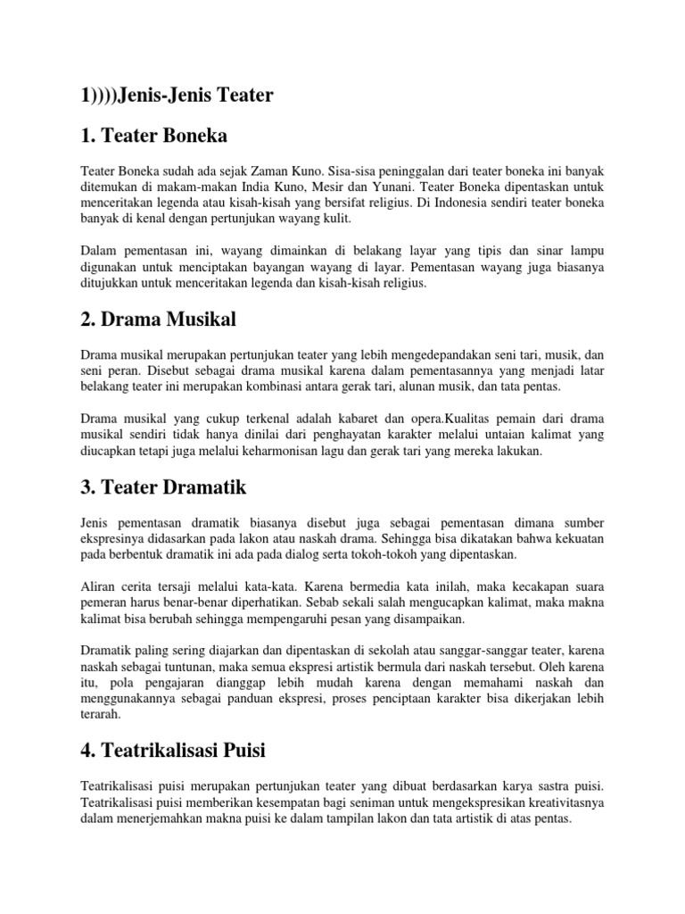 Teater 2 | PDF