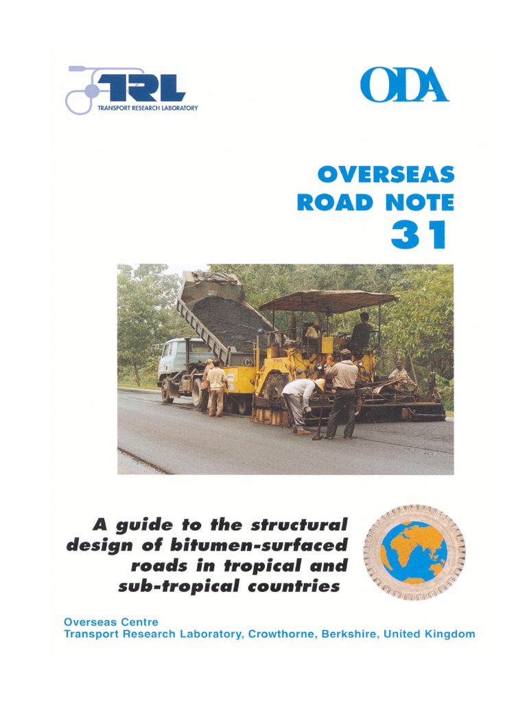 Road Note 31 | PDF | Road | Road Surface