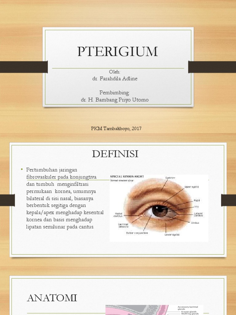 Lapsus Pterigium | PDF