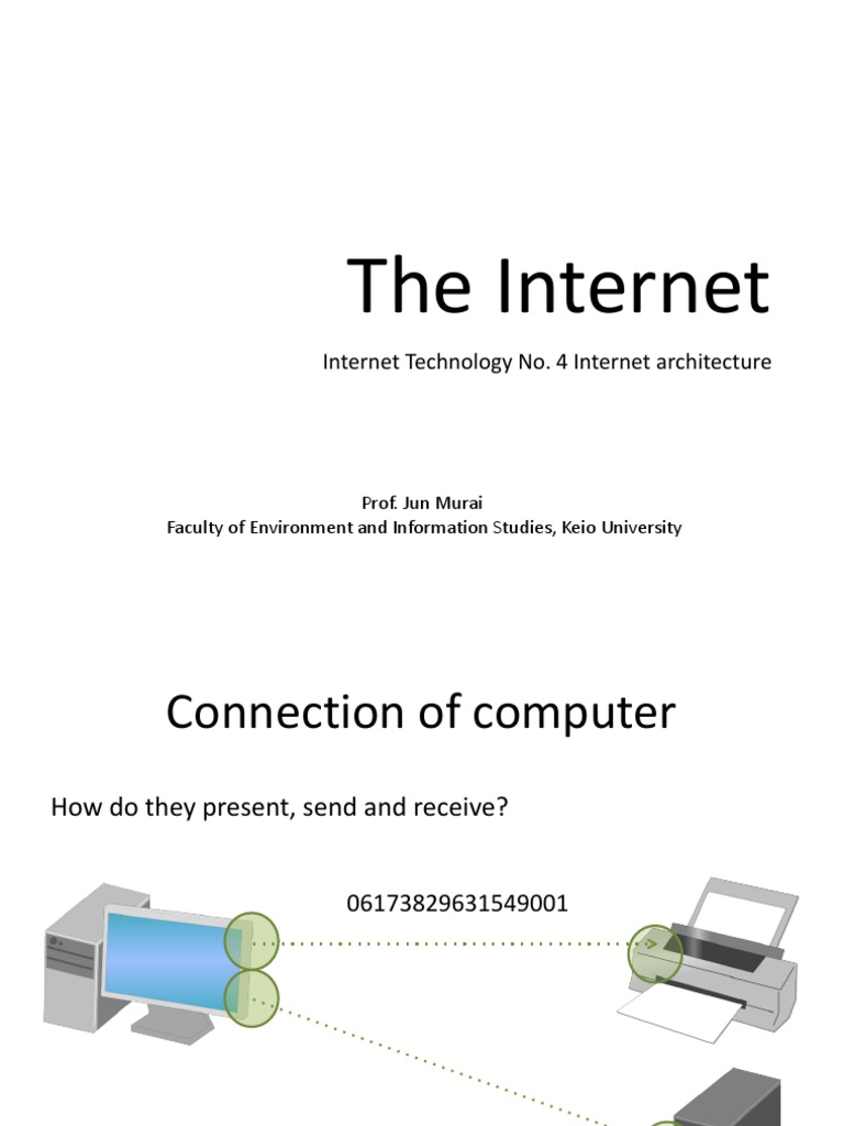 1-4 Architecture of Internet | PDF | Internet Protocol Suite | Osi Model